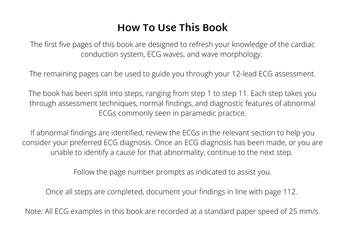 ECG Pocketbook 2nd Edition - Digital version – Pocketparamedic